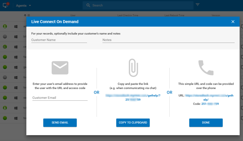 Using Live Connect on Demand – Techs+Together